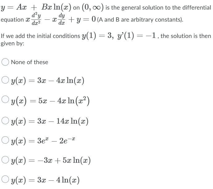 Solved The Wronskian of the three Linearly Independent | Chegg.com