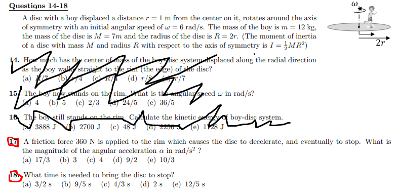 Solved I will upvote if you solve 17 and 18 in detail and | Chegg.com