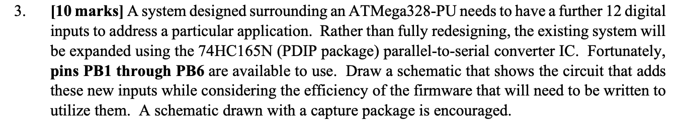 Solved The data sheet for the SNx4HC165 8-Bit Parallel-Load | Chegg.com