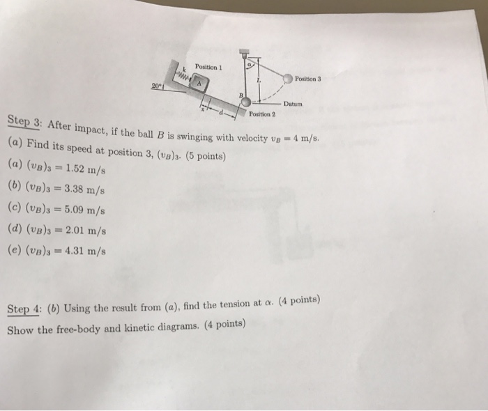 Solved Problem 5: Block A (with mass 3.5 kg) is pushed up | Chegg.com