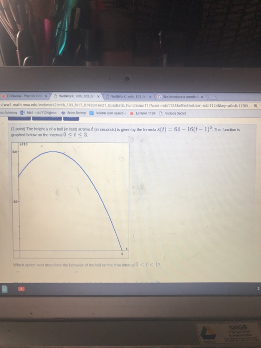 Solved www1.math.msu.edu/webwork2/mth 103 s17 81920/Hw21, | Chegg.com