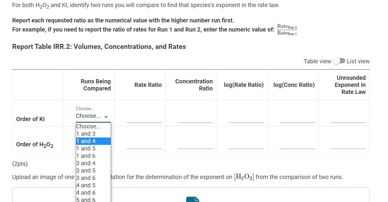 Please answer what you can! Chemical Kinetics Lab: | Chegg.com