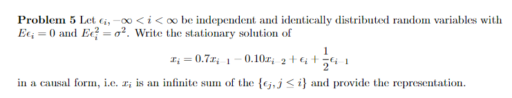 Solved Problem 5 Let Chegg