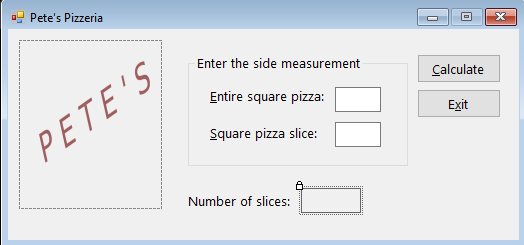 Solved Need help with visual basic In this exercise, you | Chegg.com