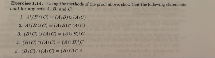 Solved Exercise 1.14. Using the methods of the proof above, | Chegg.com