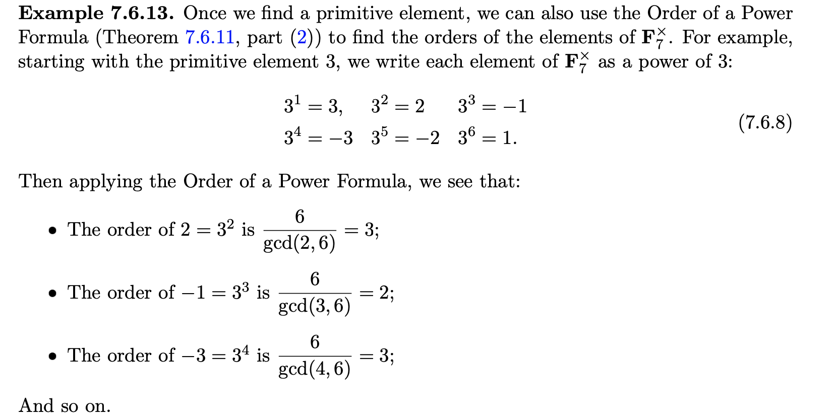 Solved 7.6.5. It is a fact that x4+x3+1∈F2[x] is | Chegg.com