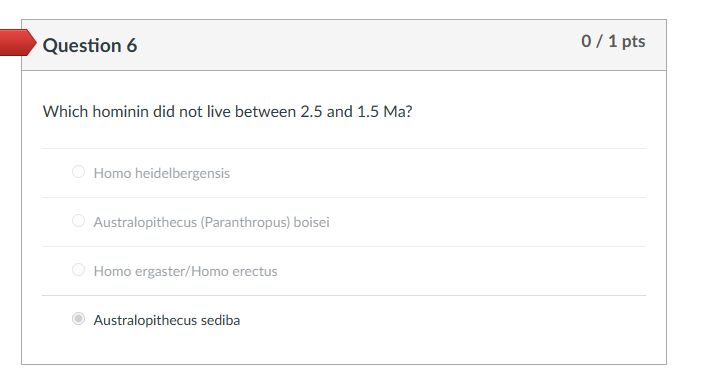 Which of the following is NOT unique to Homo | Chegg.com