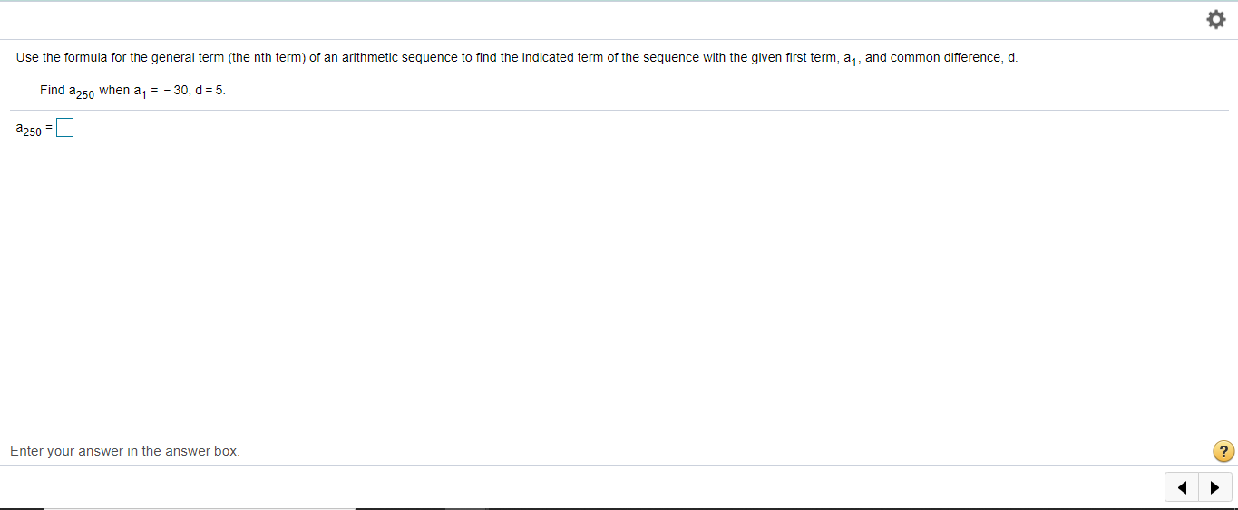 Solved Use the formula for the general term (the nth term) | Chegg.com