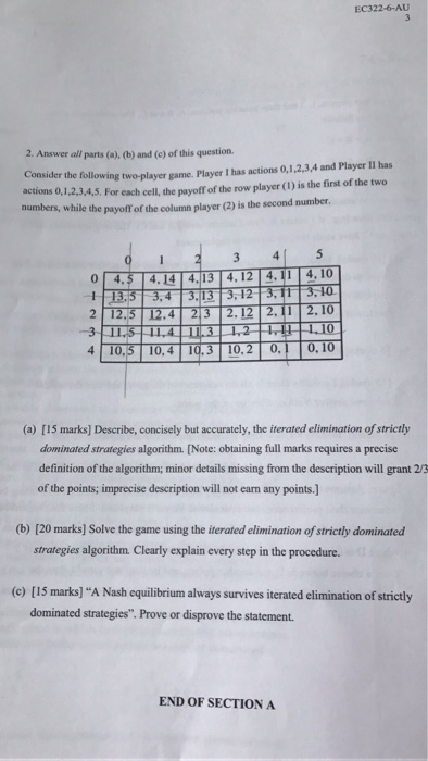 Solved Answer all parts (a), (b) and (c) of this question. | Chegg.com