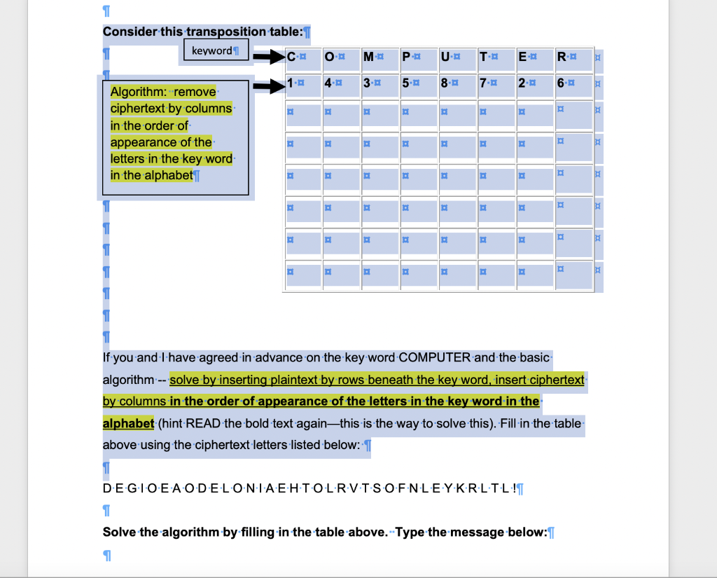 Solved If you and I have agreed in advance on the key word | Chegg.com
