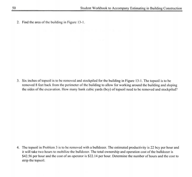 Solved Student Workbook to Accompany Estimating in Building | Chegg.com