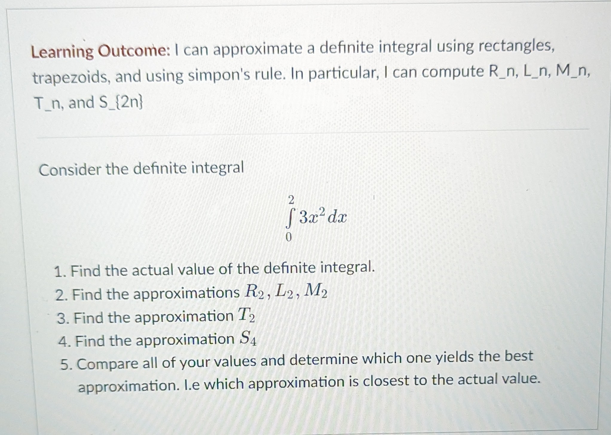Solved I got the answer 8 for the integral but don't know | Chegg.com