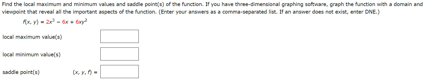 Solved hree-dimensional graphing software, graph the | Chegg.com