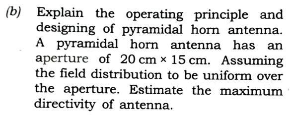 Solved (b) Explain the operating principle and designing of | Chegg.com