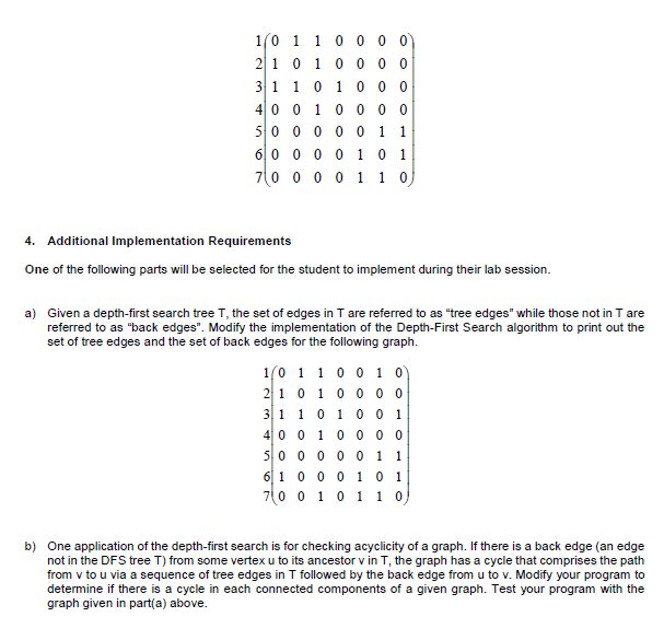 Write a C program to implement an algorithm based on | Chegg.com