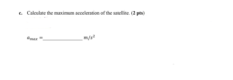 Solved 9 [9 Points] The Figure Shows A Satellite Mass M