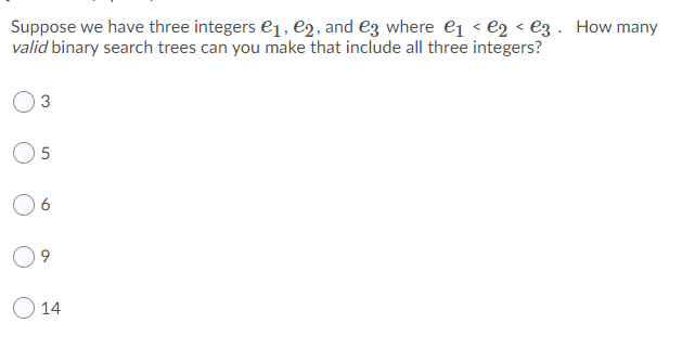 Solved Suppose we have three integers e1,e2, and ez where ei | Chegg.com