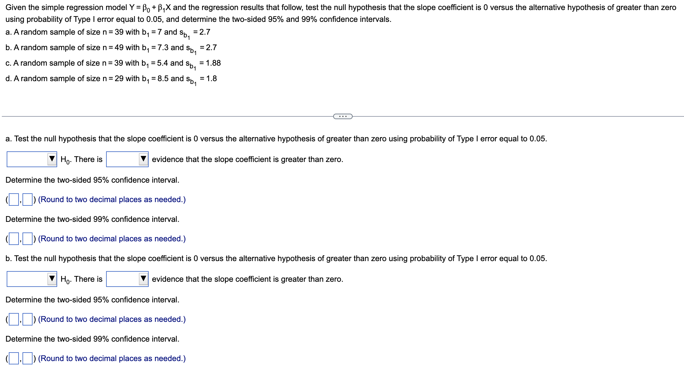 Solved Given the simple regression model Y=β0+β1X and the | Chegg.com