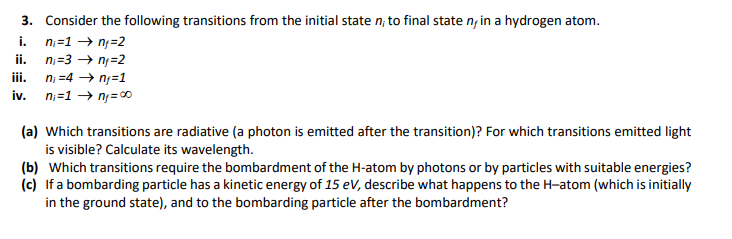 Solved 3. Consider the following transitions from the | Chegg.com