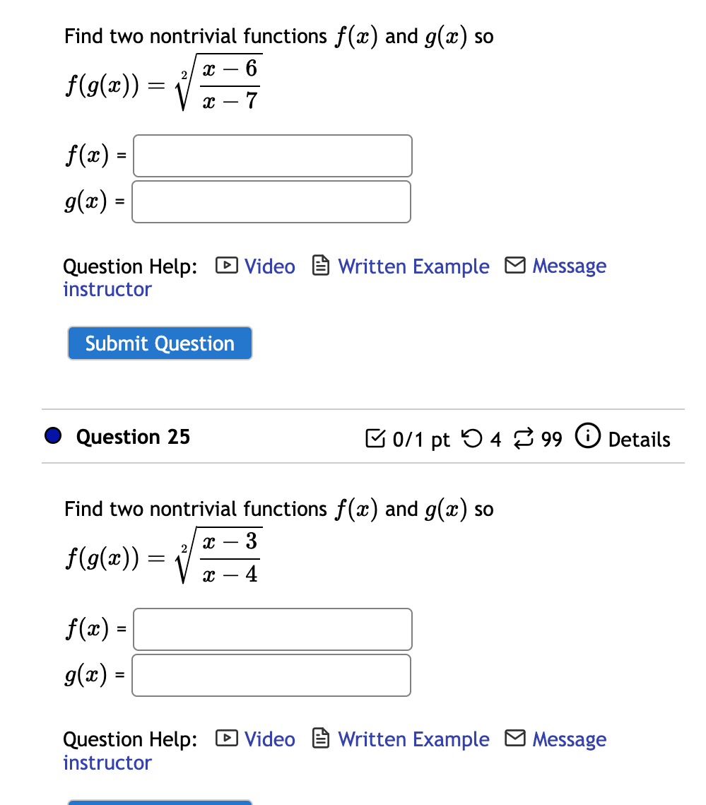 Solved f(z) = ﻿sqrt(x^2 + ﻿y^2)Find two nontrivial functions | Chegg.com