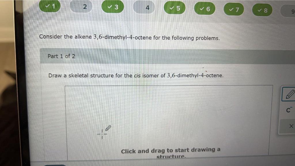 Solved Draw a structure for each of the following | Chegg.com