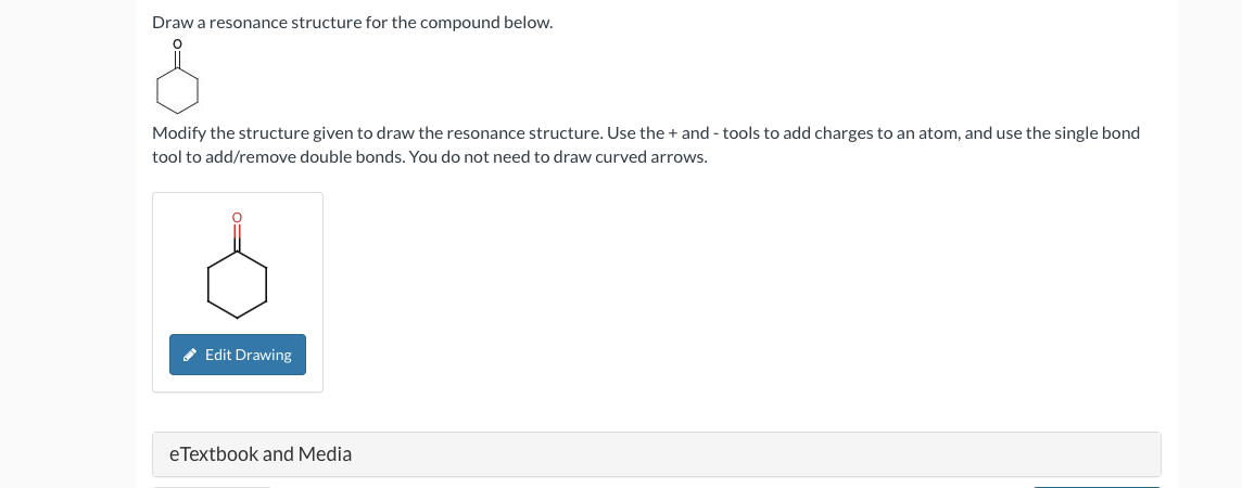 Solved Incorrect.Draw a resonance structure for the compound | Chegg.com