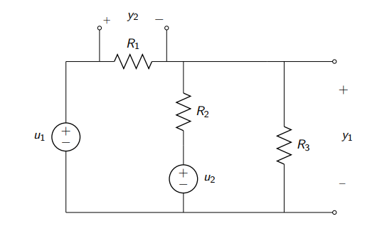 Solved a) Write equations for the circuit in the matrix form | Chegg.com