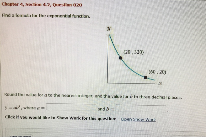 Solved Chapter 4, Section 4.2, Question 020 Find a formula | Chegg.com