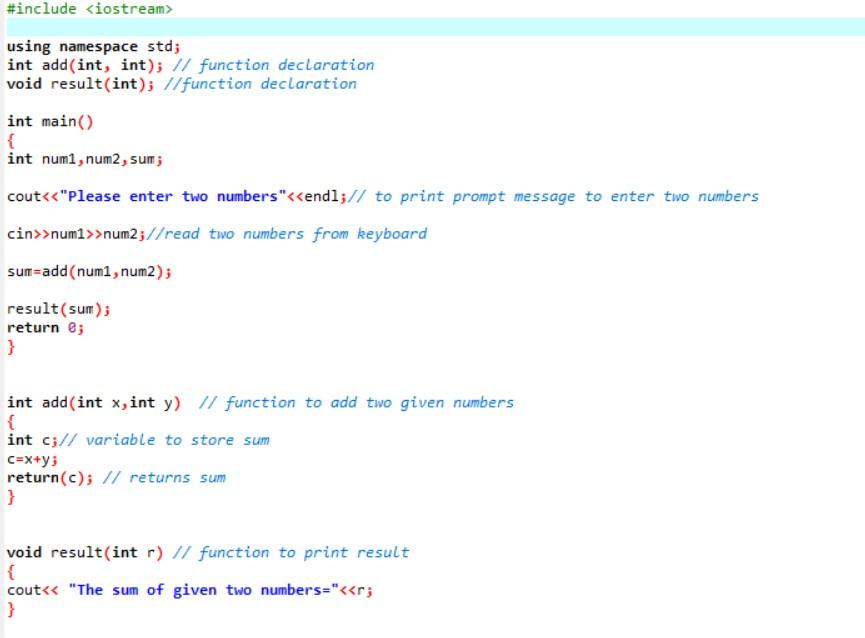 Solved Split your Lab 10 into two cpp files: one should have | Chegg.com