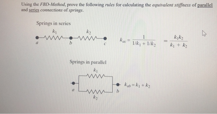 Solved Using the FBD-Method, prove the following rules for | Chegg.com