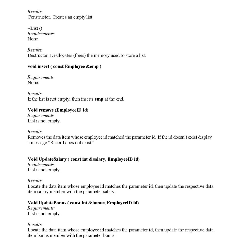 Solved List ADT Q1: Singly Linked List Data Items Each | Chegg.com