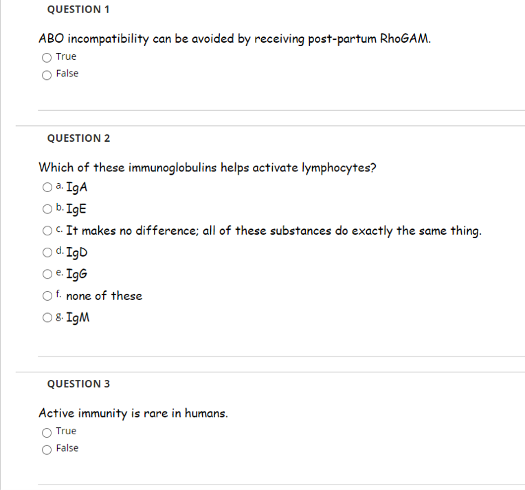 Solved QUESTION 1 ABO incompatibility can be avoided by | Chegg.com Solved QUESTION 1 ABO incompatibility can be avoided by | Chegg.com
