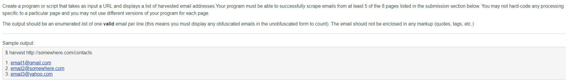 Solved Create a program or script that takes as input a URL | Chegg.com
