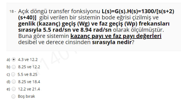 Solved For a given system with open loop transfer function | Chegg.com
