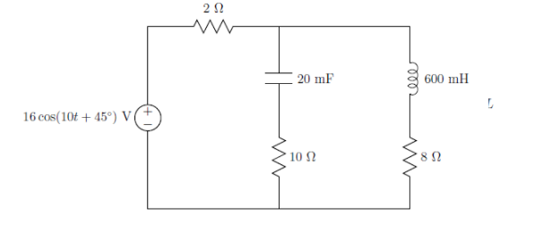 Solved Calculate the complex power of all the elements of | Chegg.com