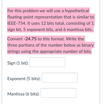 Solved For this problem we will use a hypothetical | Chegg.com