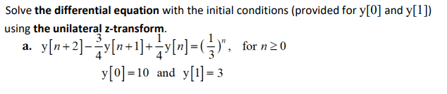 Solved Solve the differential equation with the initial | Chegg.com