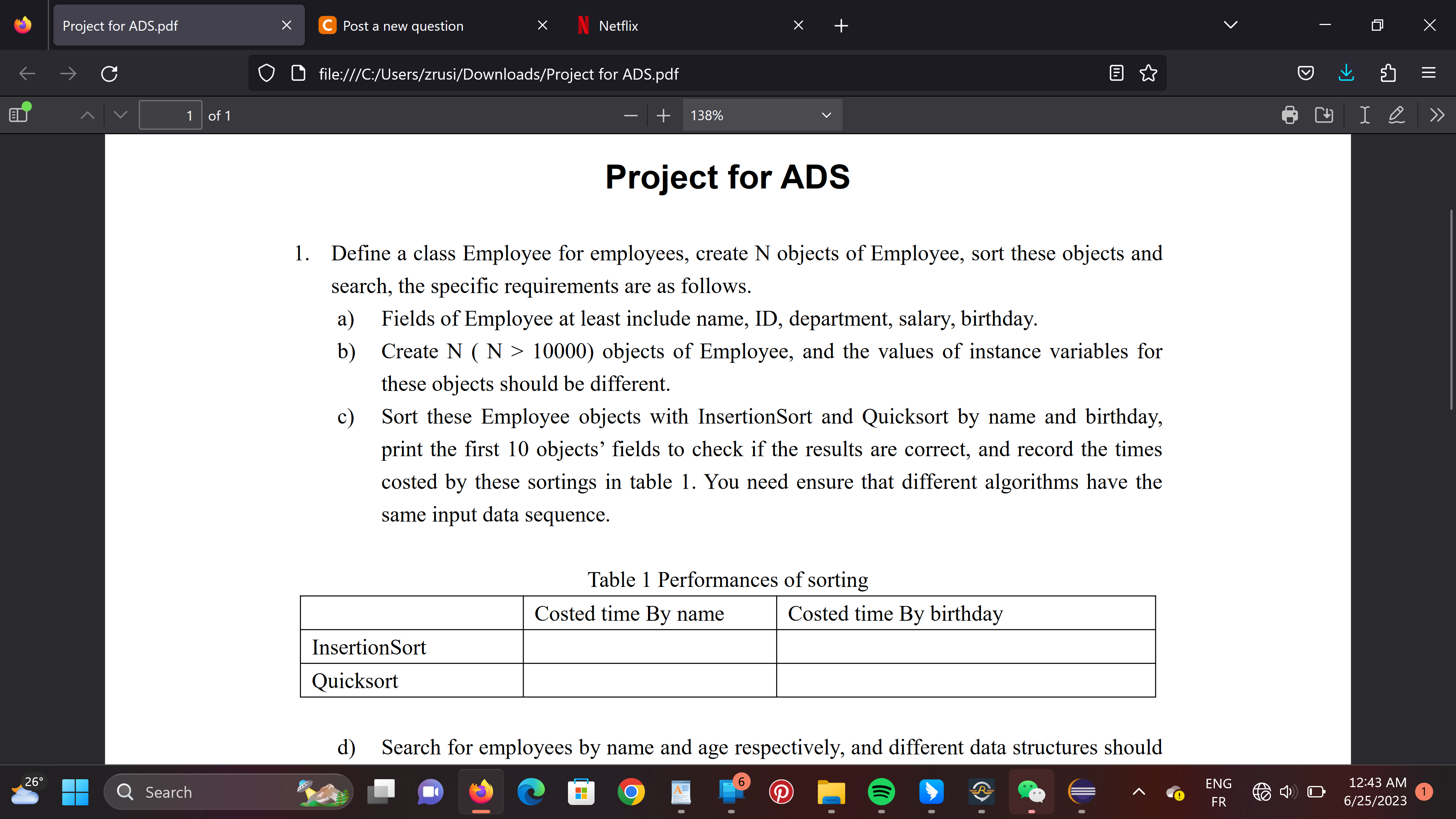 Hello , I really need the full code written in java | Chegg.com