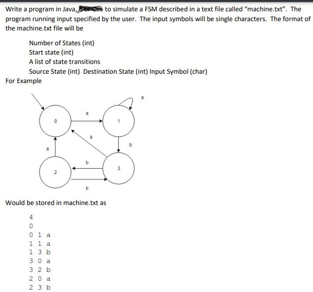 Solved First the program should read the file and verify it | Chegg.com