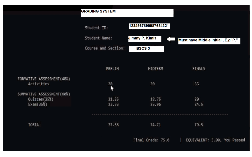 Solved Create Grading System C# Console program in steps1 | Chegg.com