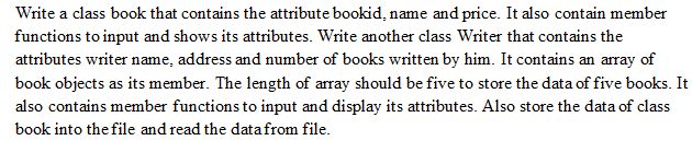 Solved Write Program In C And Store Data Of Class 5231