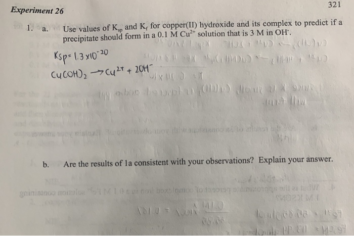 how do i use Ksp AND Kf??? please dont use Q and | Chegg.com