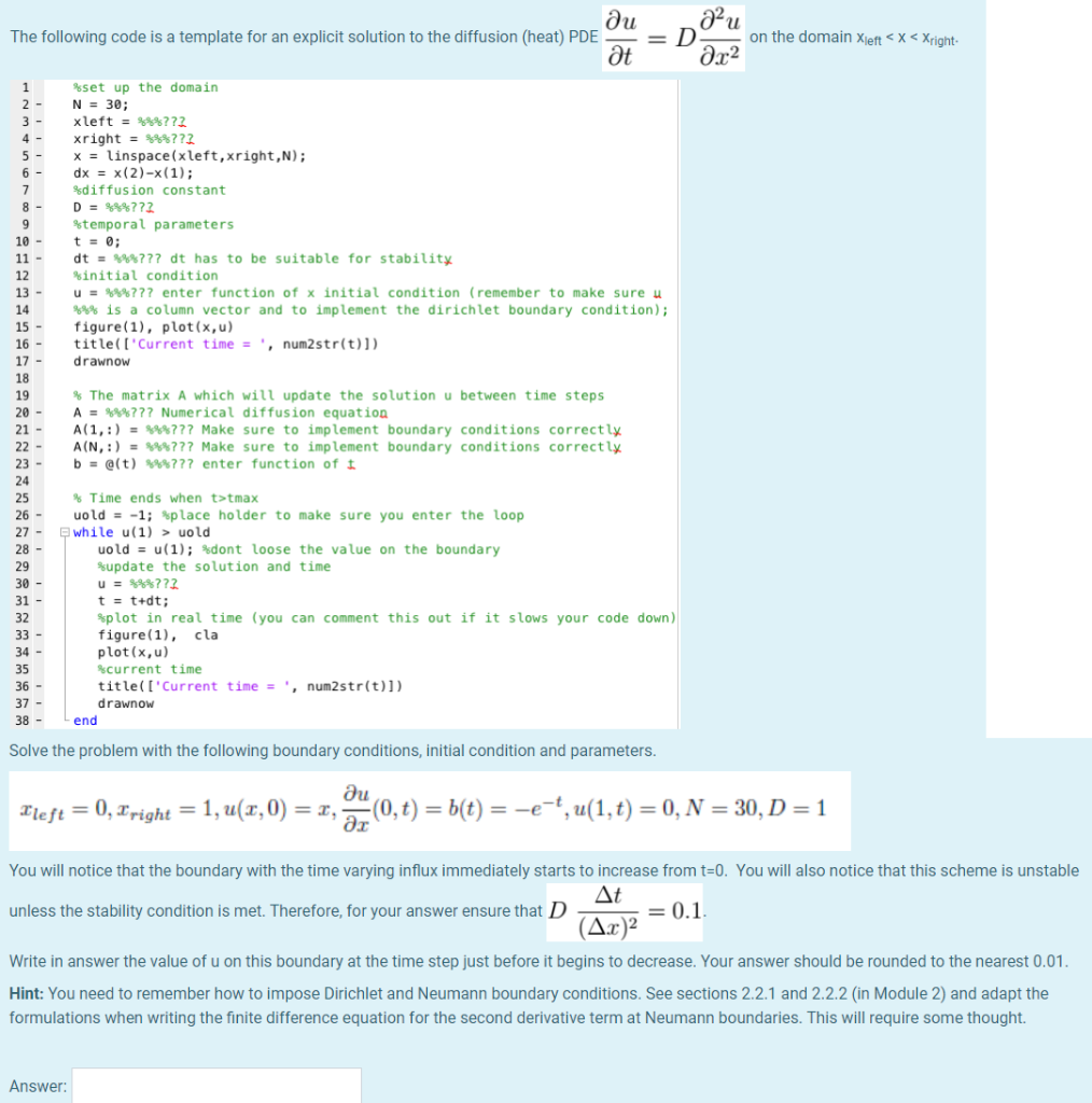 Solved Use the sample code and information from Question 3 | Chegg.com