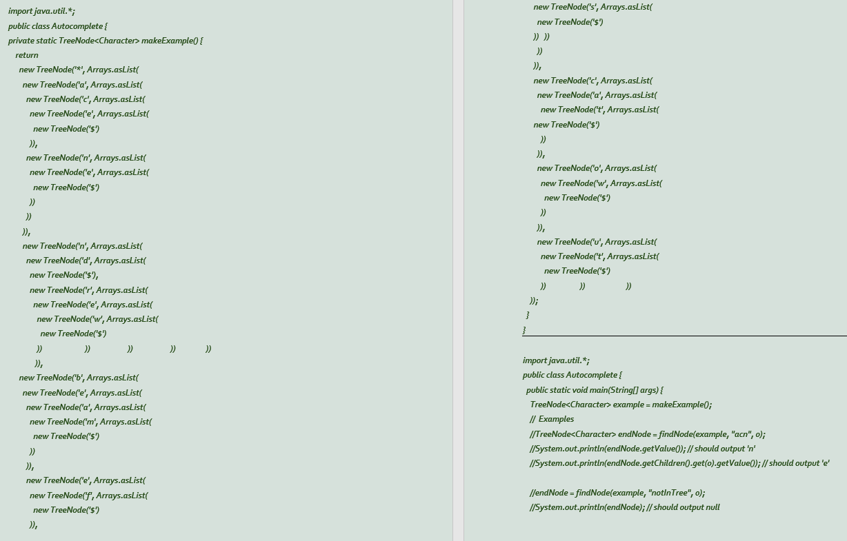 Solved: Quick Help With Hw Java TreeNode Import Java.util.... | Chegg.com Solved: Quick Help With Hw Java TreeNode Import Java.util.... | Chegg.com