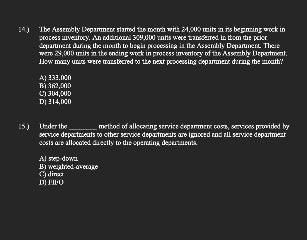 Solved True/False Questions (10 points/1 point per | Chegg.com