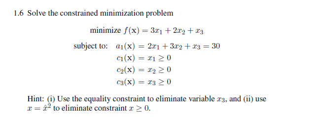 Solved Would you please solve numerical optimization | Chegg.com