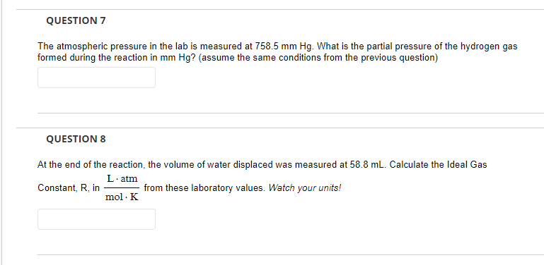 Solved The atmospheric pressure in the lab is measured at | Chegg.com