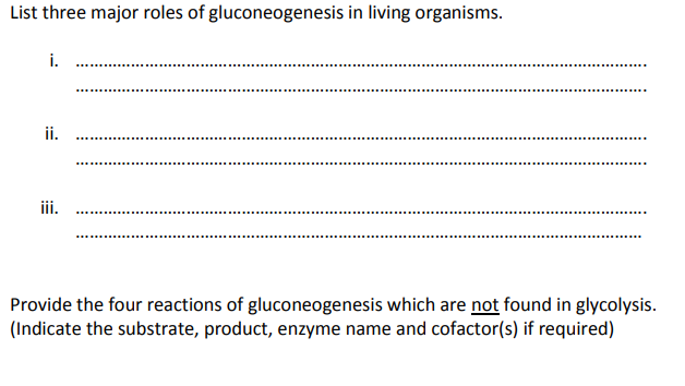 Solved BIOCHEM QUESTIONS: Can someone answer the below | Chegg.com