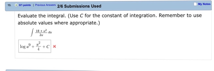 Solved 13. 0 0'1 points Previous Answer 216 Submissions Used | Chegg.com Solved 13. 0 0'1 points Previous Answer 216 Submissions Used | Chegg.com