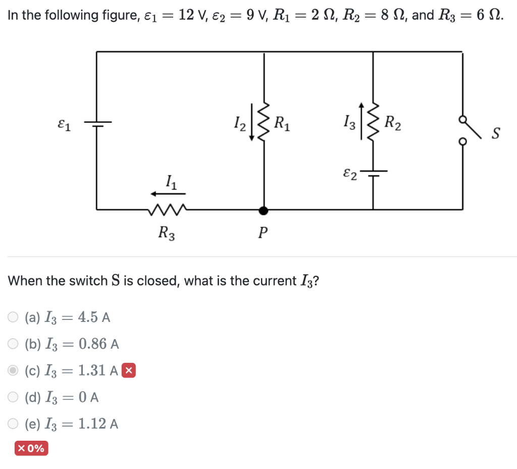 Solved In the following figure, ε1=12 V,ε2=9 V1R1=2Ω,R2=8Ω, | Chegg.com ...